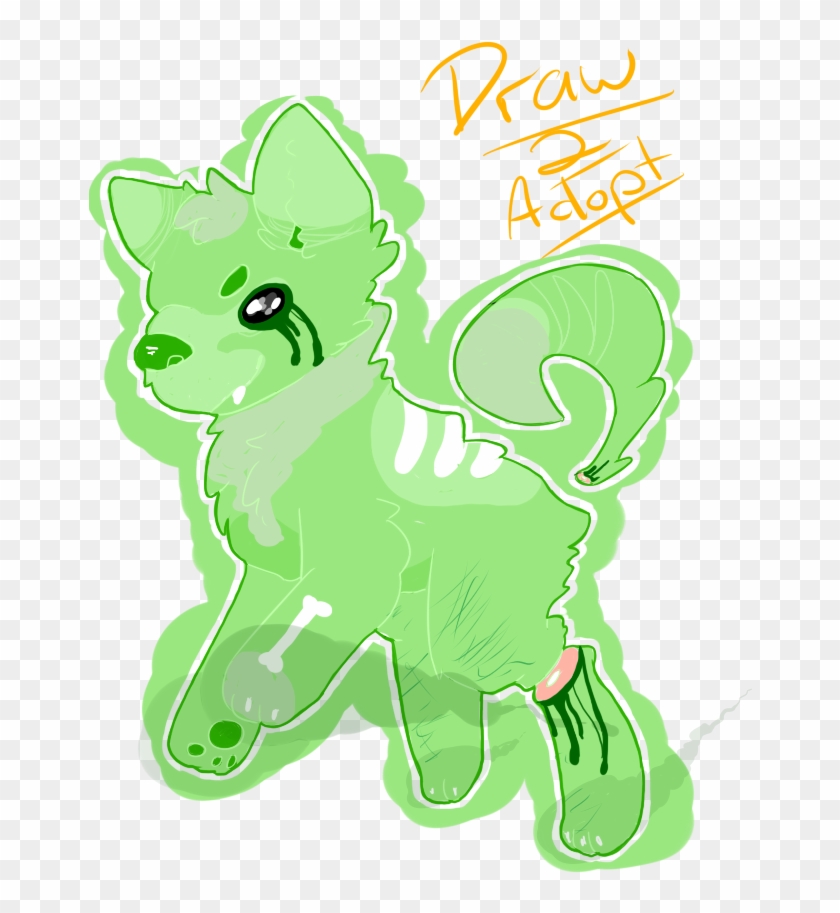 Ghost Dog [draw To Adopt] By Littleadoptshop On Deviantart - Ghost Dogs ...